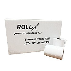 Roll-X Thermal Till Rolls (57x40) 20s – Discount Coffee