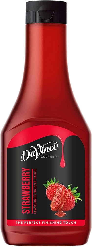 DaVinci Strawberry Sauce 500ml | Free Next Day Delivery in Ireland ...