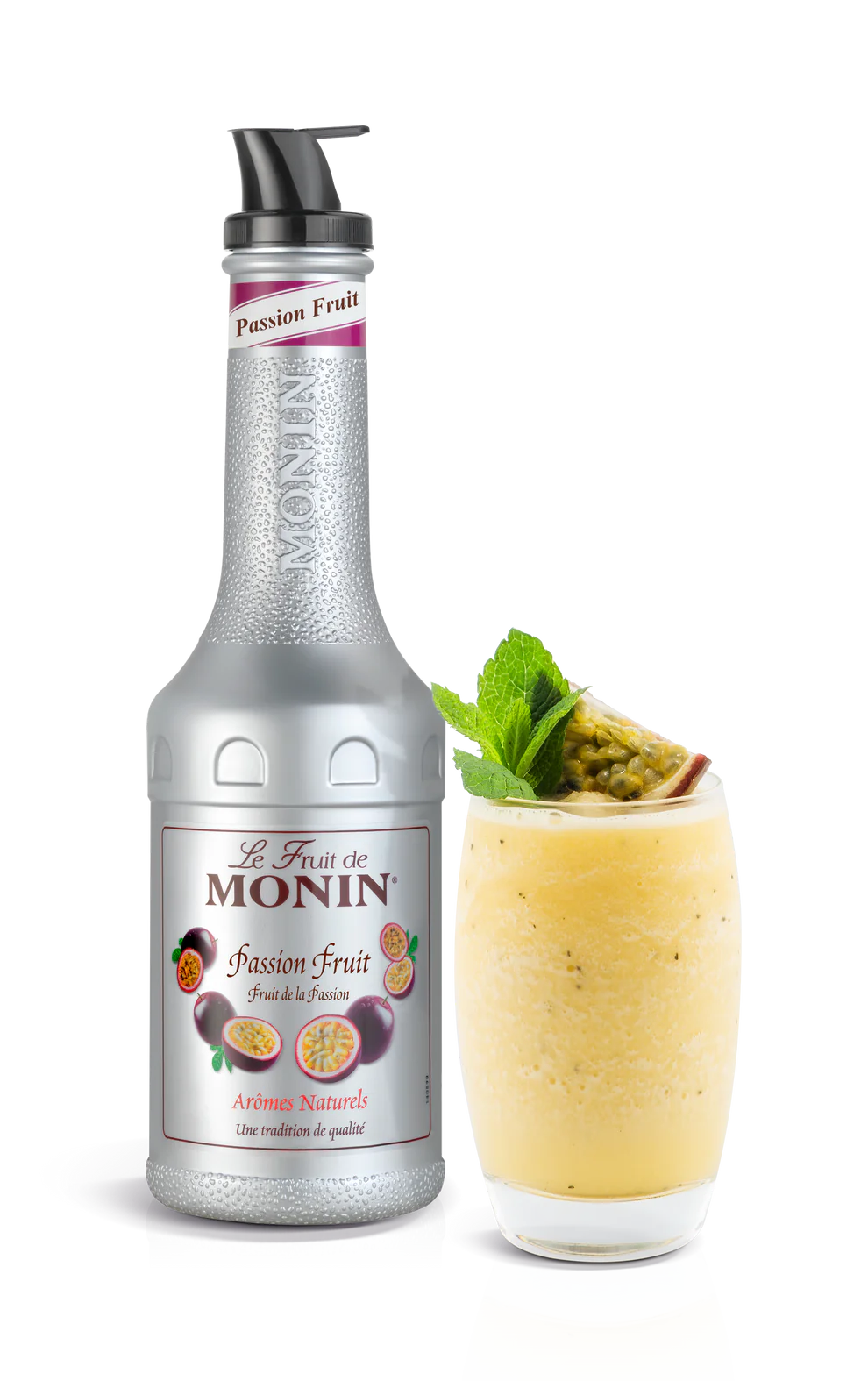 Monin Passion Fruit Puree 1 Litre | Free Next Day Delivery in Ireland ...