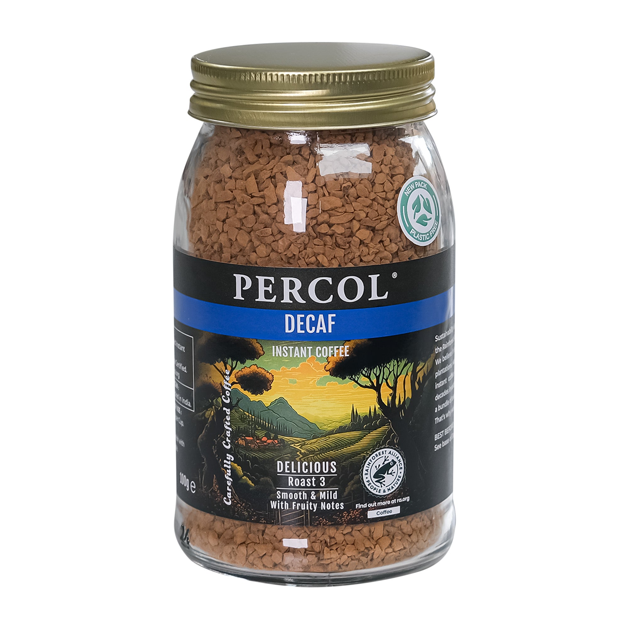 Percol Decaf Instant Coffee 100g – Discount Coffee
