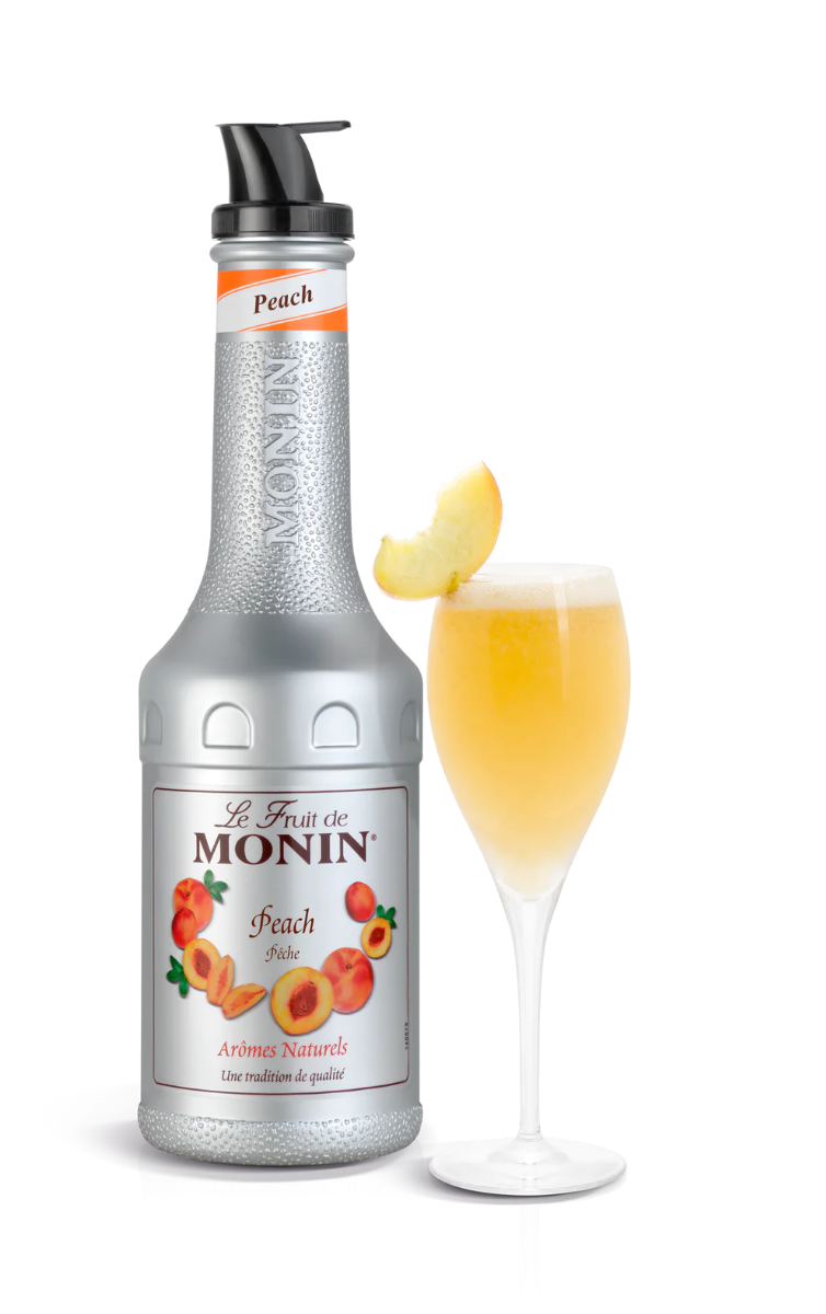 Monin Peach Puree - 1 litre – Discount Coffee