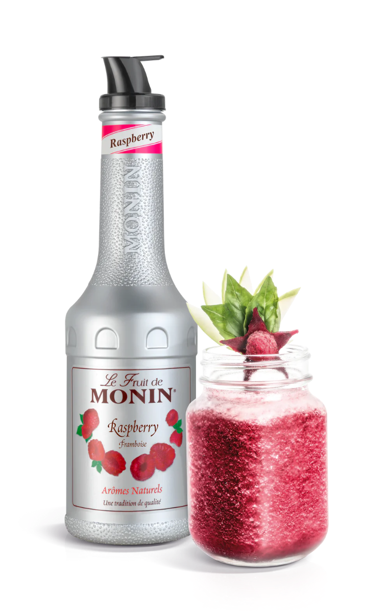 Monin Raspberry Fruit Purée – Discount Coffee