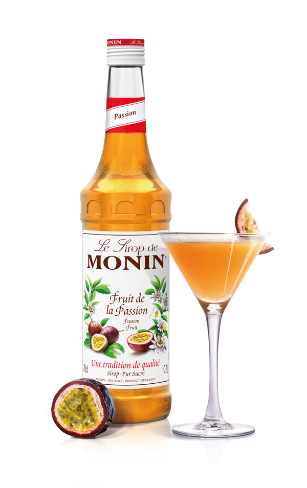 Monin Passion Fruit Syrup 700ml – Discount Coffee
