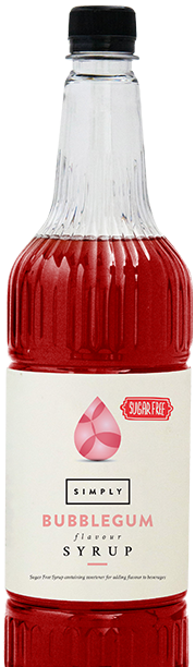 Simply Sugar Free Bubblegum Syrup - 1 Litre – Discount Coffee