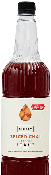 Simply Sugar Free Spiced Chai Syrup - 1 Litre – Discount Coffee